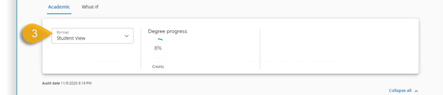 Walden | Degree Works | Program Progress Guide